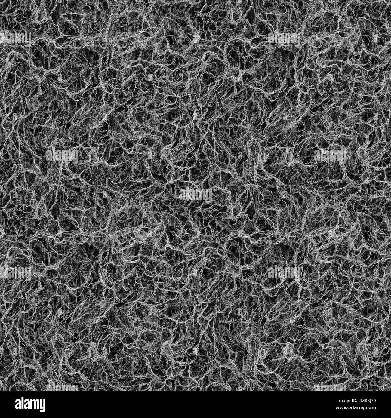 Interlacing of gray threads on a black background. Texture. Seamless ...