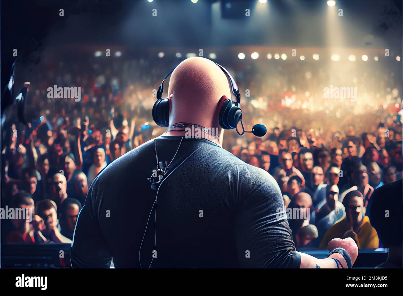 Motivational speaker crowd hi-res stock photography and images - Alamy