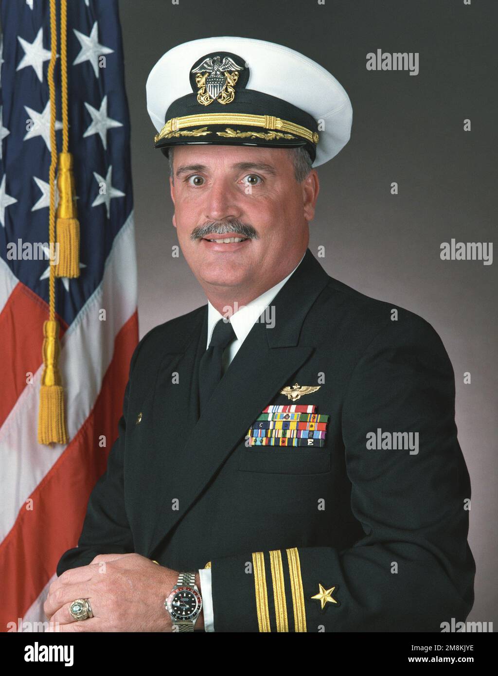 CMDR. Gerry E. Hall, USN. Country: Unknown Stock Photo - Alamy