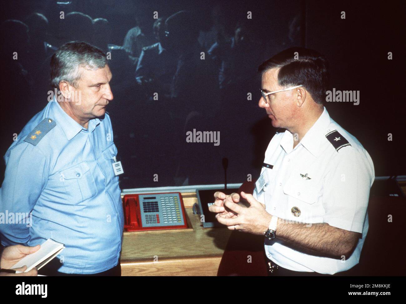 Brigadier General C. J. Wax, Commander of Tanker Airlift Control Center ...