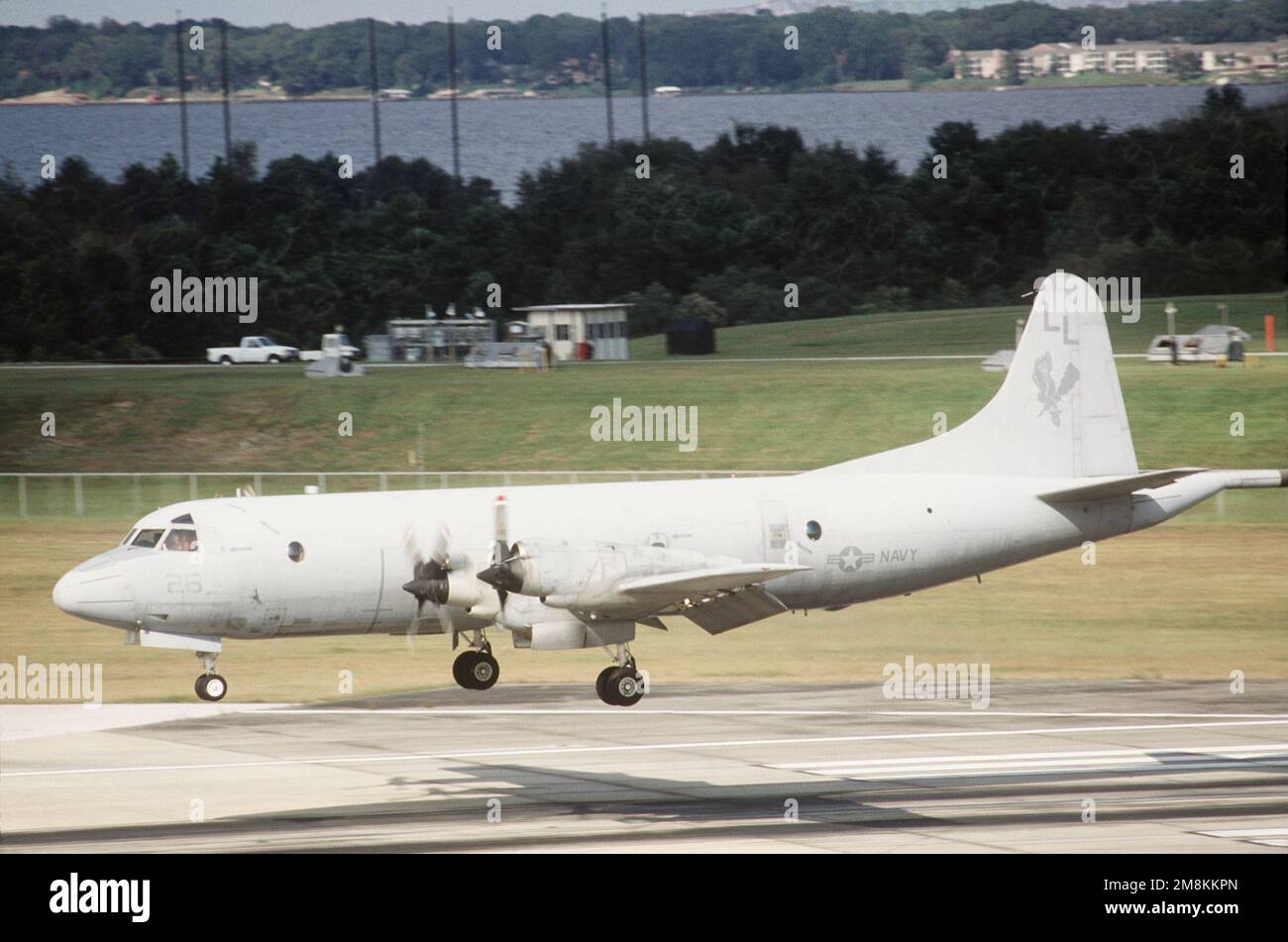A P-3C Orion aircraft of Patrol Squadron 30 (VP-30), a Fleet ...