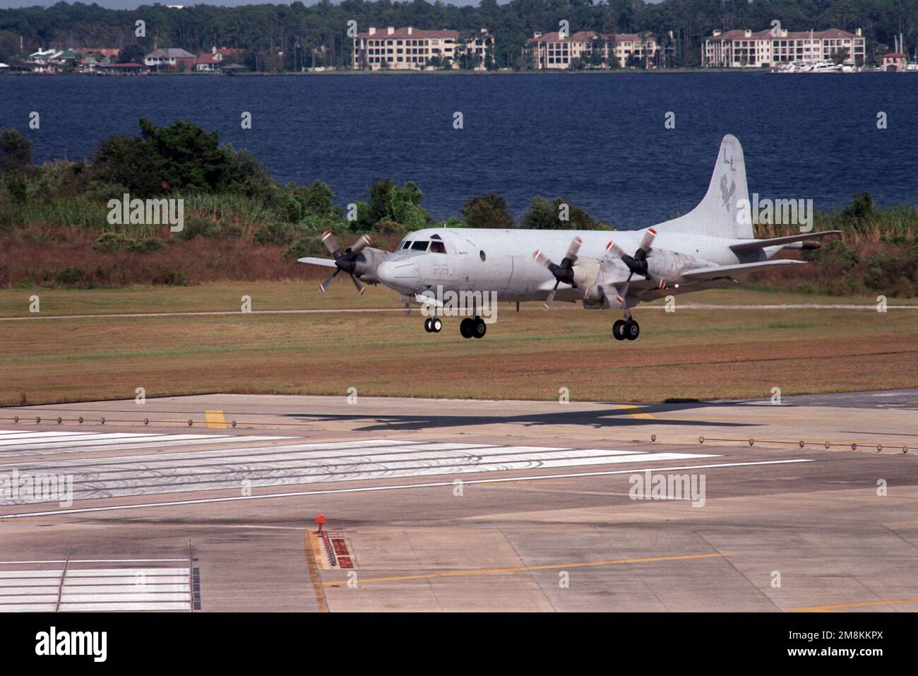 A P-3C Orion aircraft of Patrol Squadron 30 (VP-30), a Fleet Reserve ...