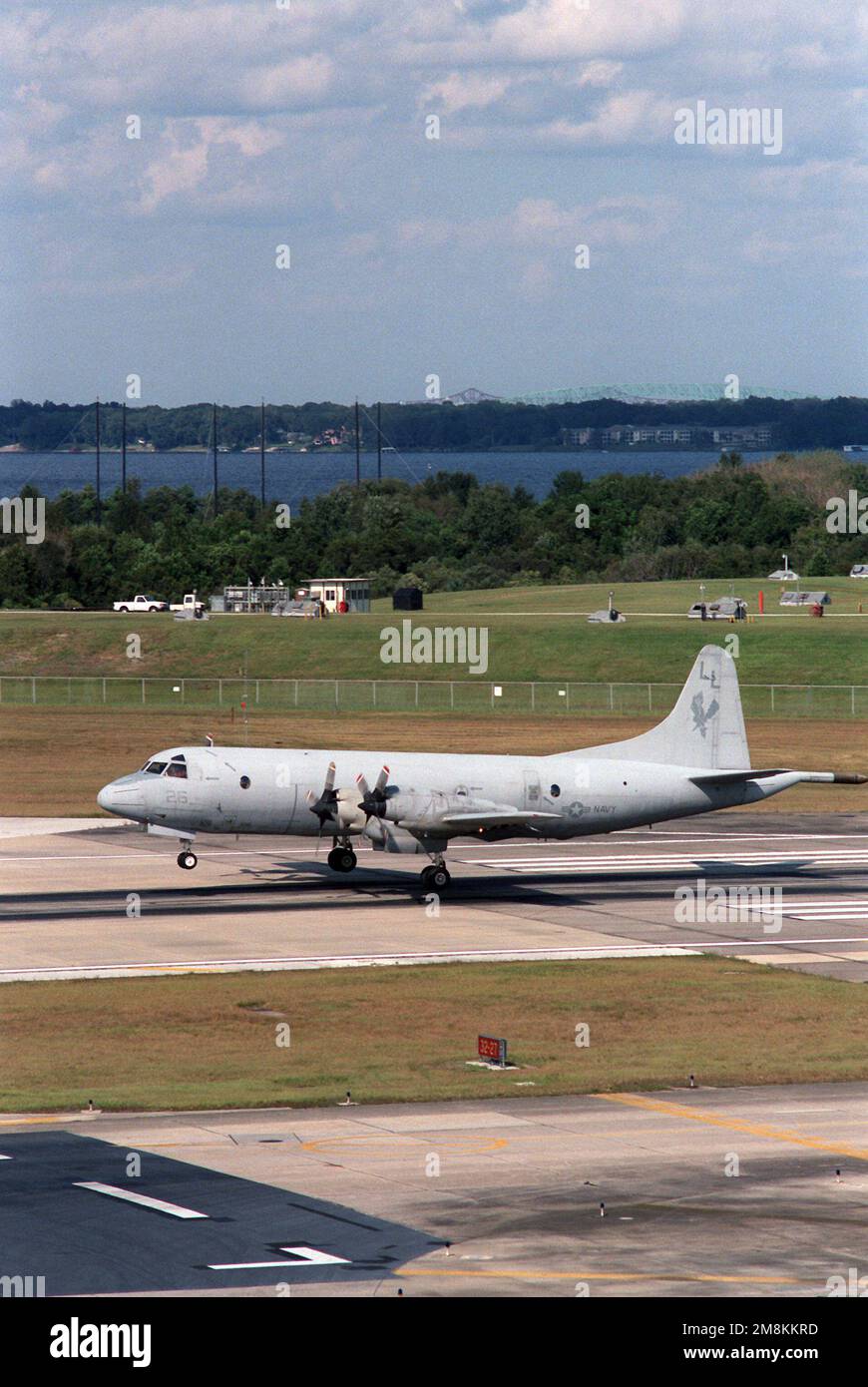 A P-3C Orion aircraft of Patrol Squadron 30 (VP-30), a Fleet Reserve ...