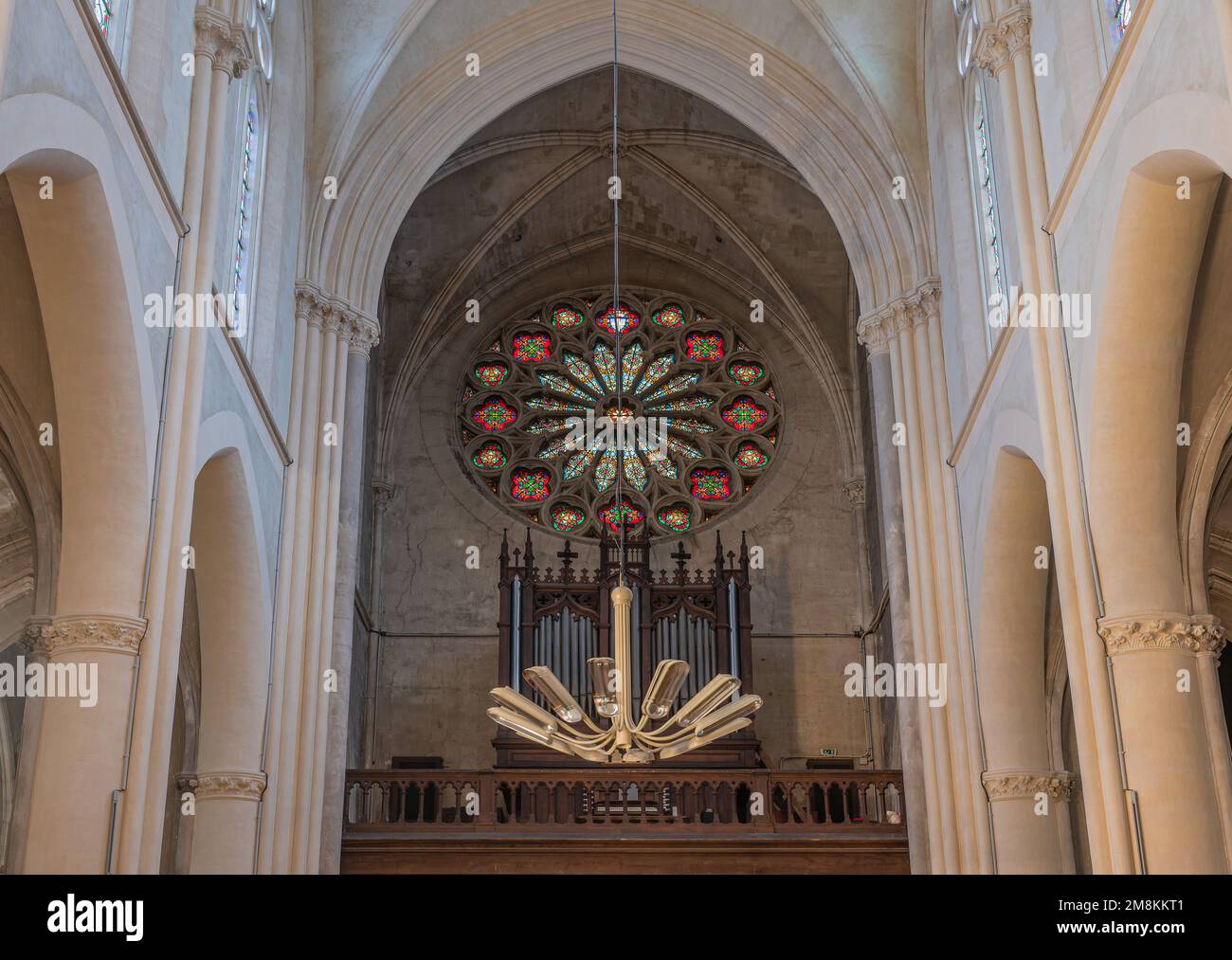 Montpellier, Occitanie, France, 12 28 2022 - Gothical interior design ...
