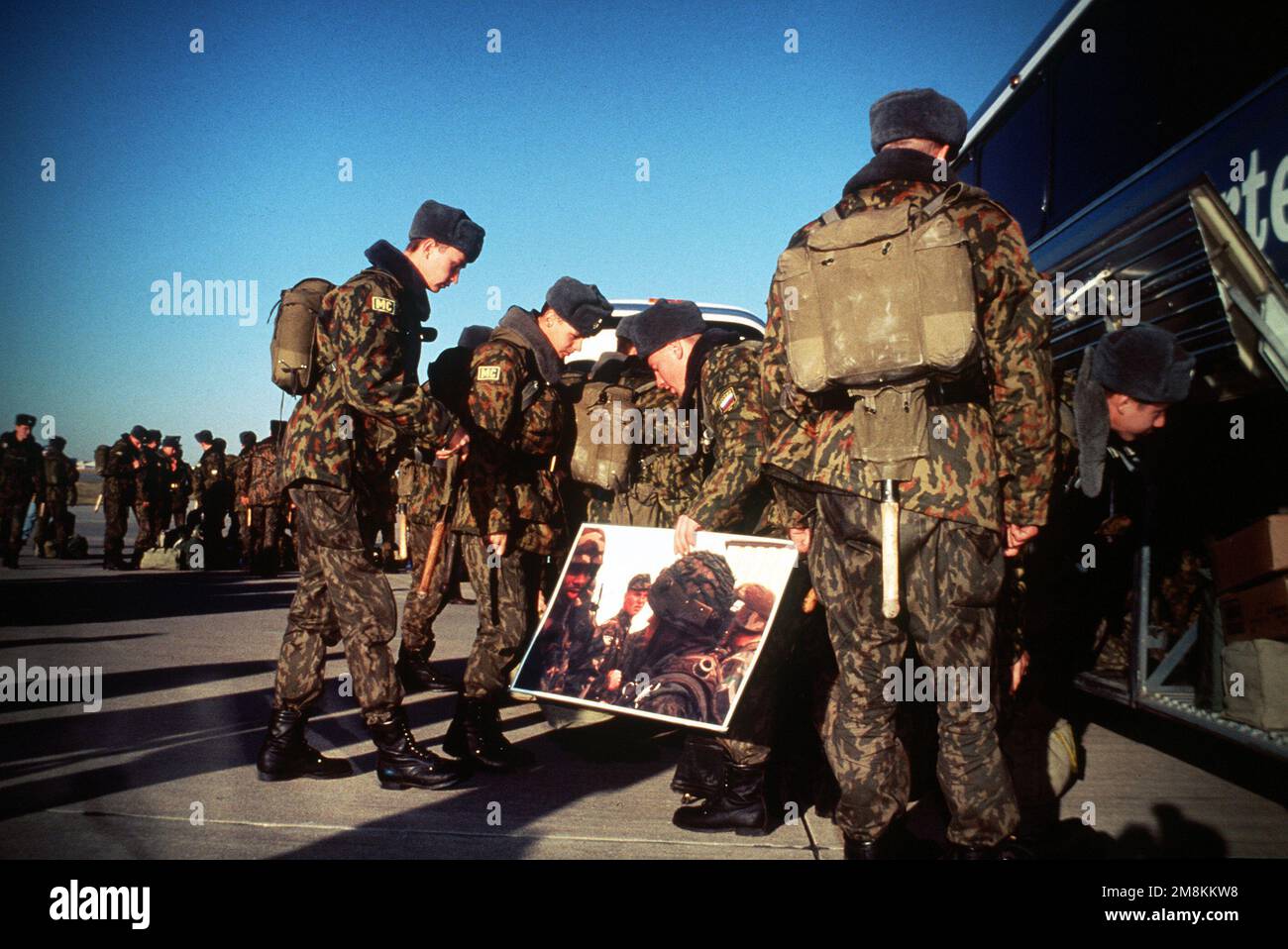 Members of the Russian 27th Guards, Motorized Rifle Division (GMRD ...