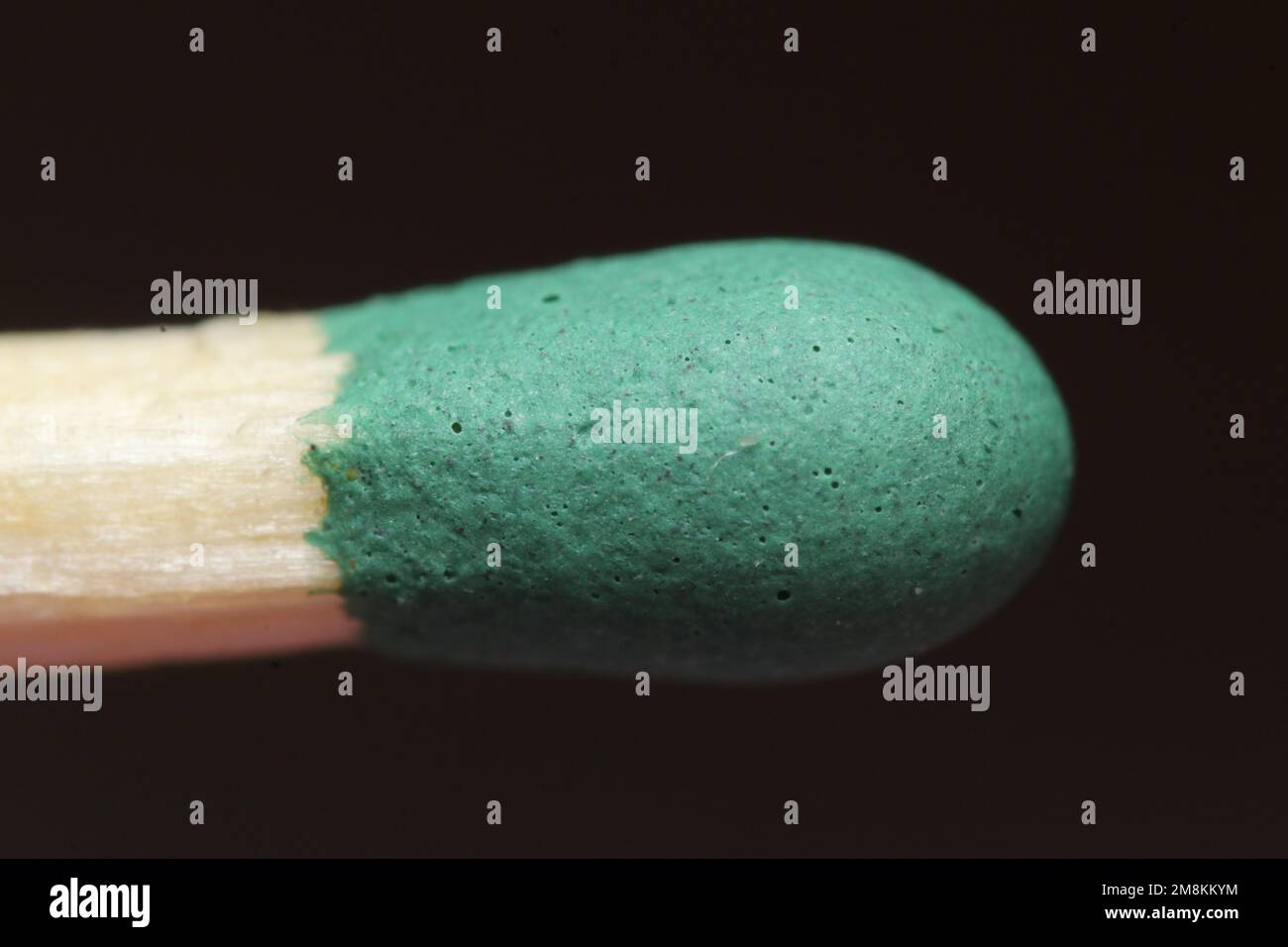 wooden matchstick with green head Stock Photo - Alamy