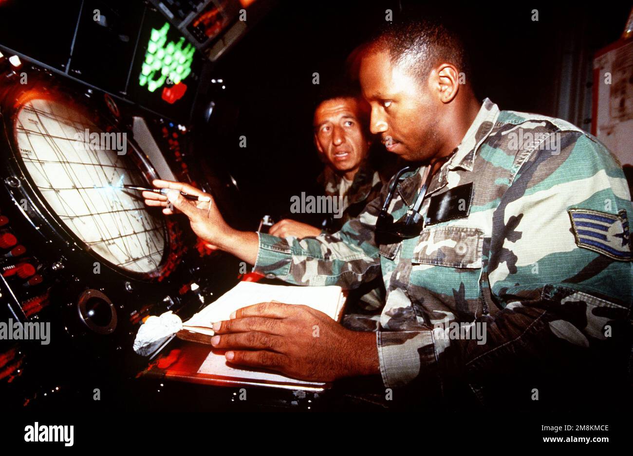 STAFF SGT. Javan Richardson, air surveillance technician from the 726 ...