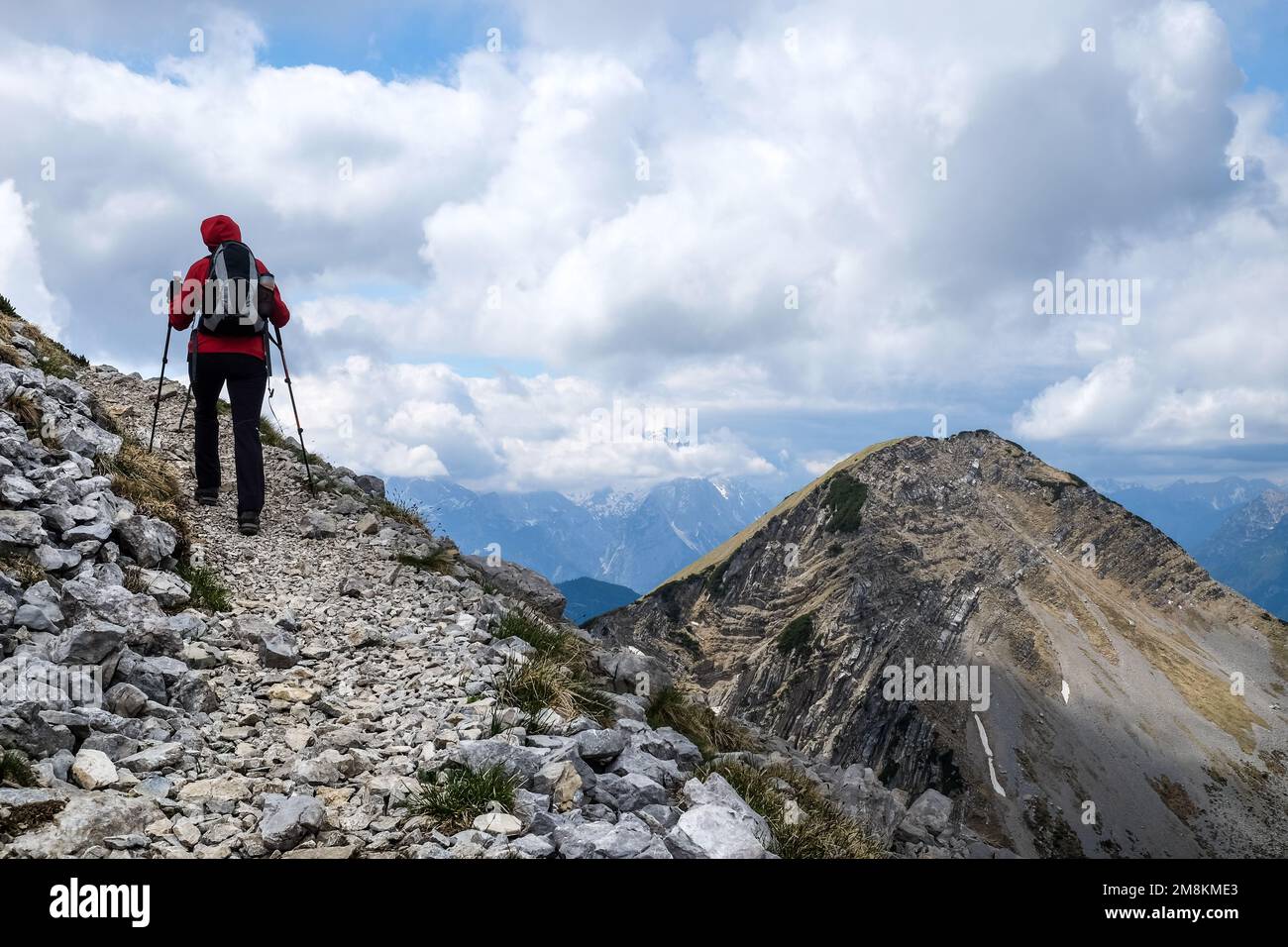 Bergwanderung im Estergebirge Stock Photo - Alamy