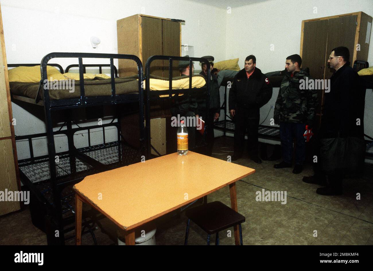 A 10 person dormitory room in a building designated for possible use by ...