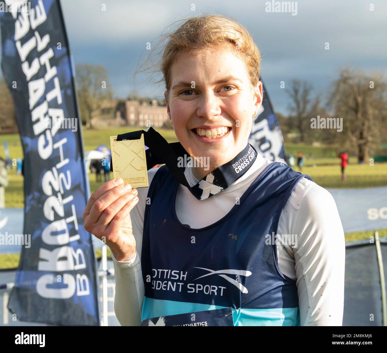 Perth, UK. 14th Jan, 2023. Megan Keith (Gold) Scottish Students Team ...