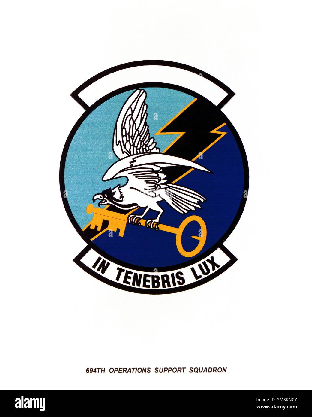 AIR FORCE ORGANIZATIONAL EMBLEM 694th Operations Support Squadron Exact ...