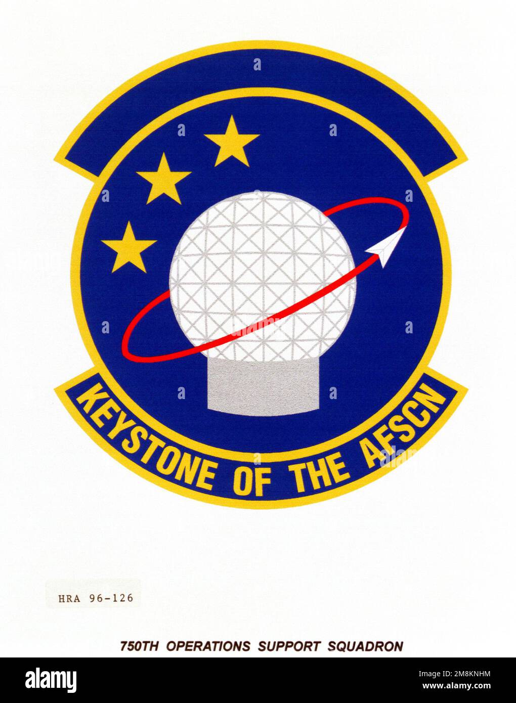 Air Force Organizational Emblem. 750th Operations Squadron Exact Date ...