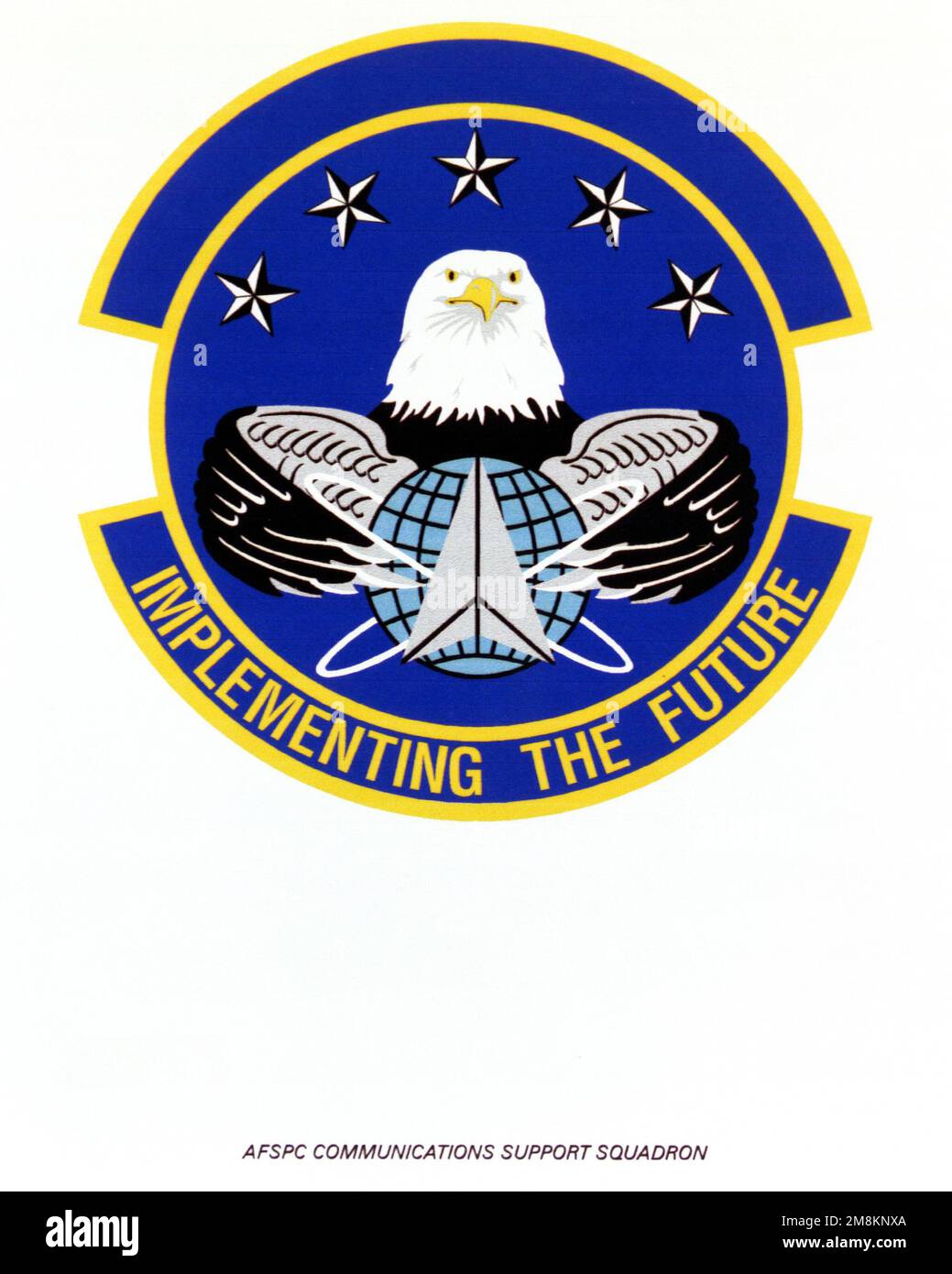 AIR FORCE ORGANIZATIONAL EMBLEM AFSPC Communications Support Squadron ...