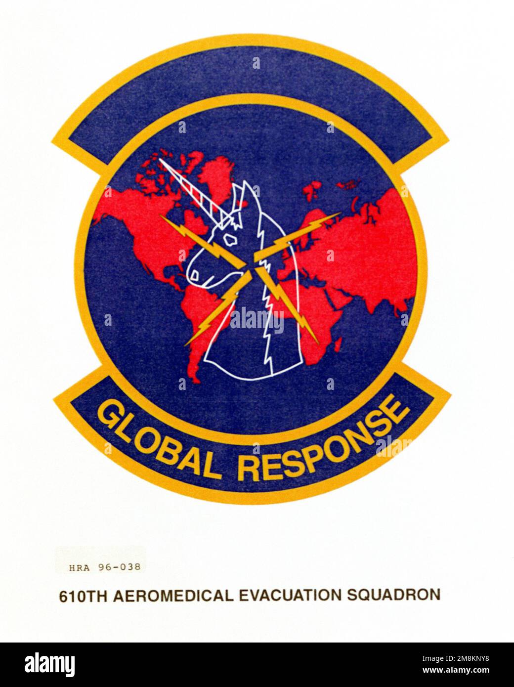 Approved insignia for the 610th Aeromedical Evacuation Squadron Exact ...