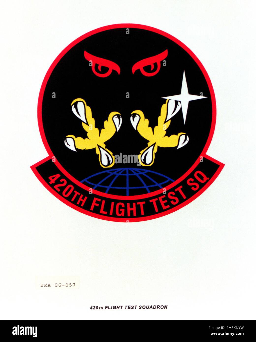 Approved insignia for the 420th Flight Test Squadron Exact Date Shot ...
