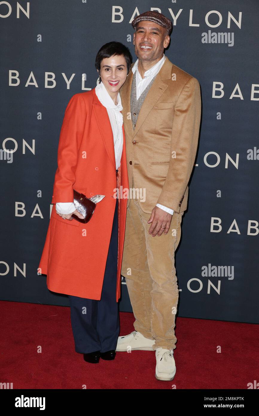 Paris, France. 14th Jan, 2023. Ben Harper and his wife Jaclyn Matfus ...