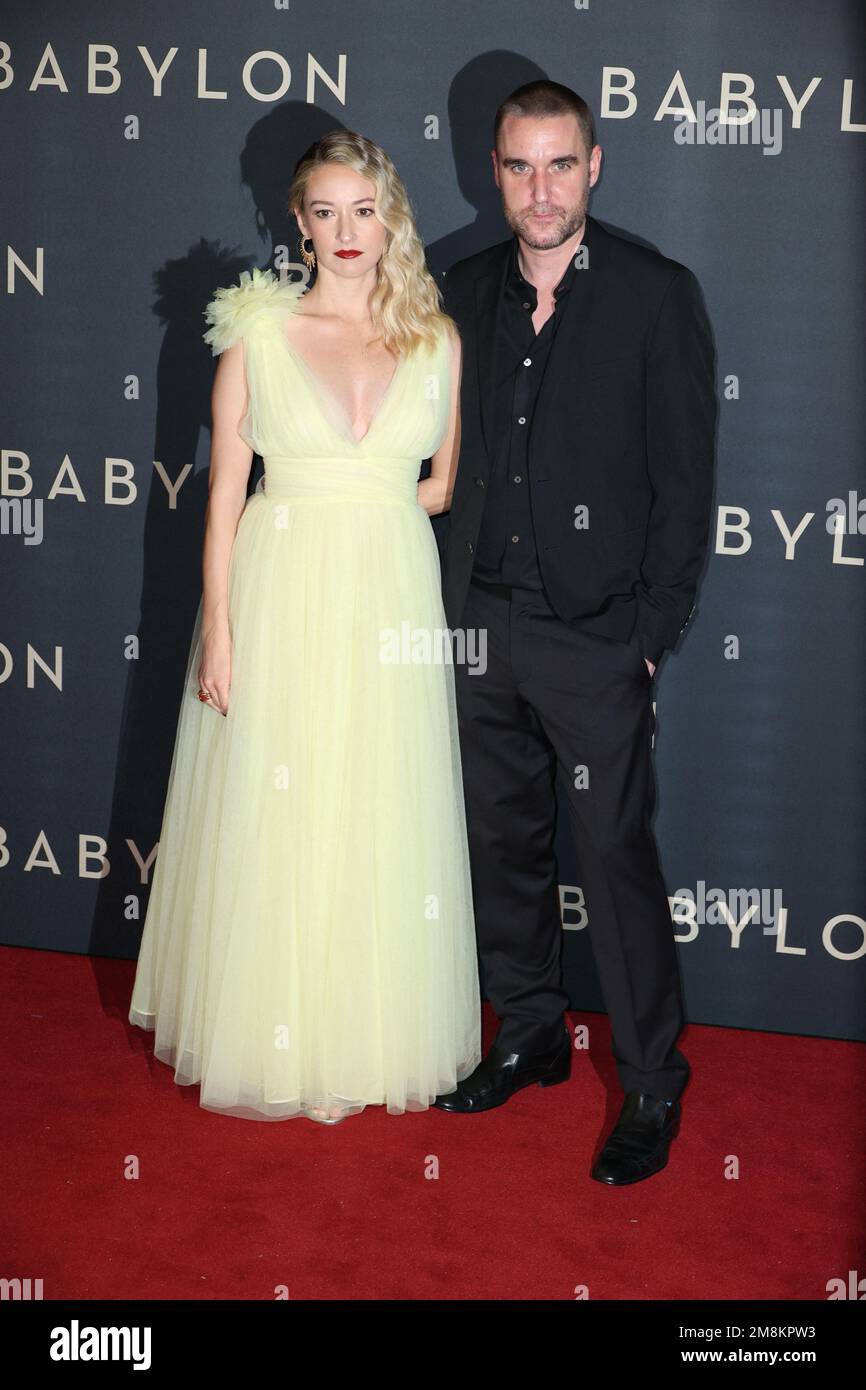 Paris, France. 14th Jan, 2023. Olivia Hamilton and Matthew Plouffe ...