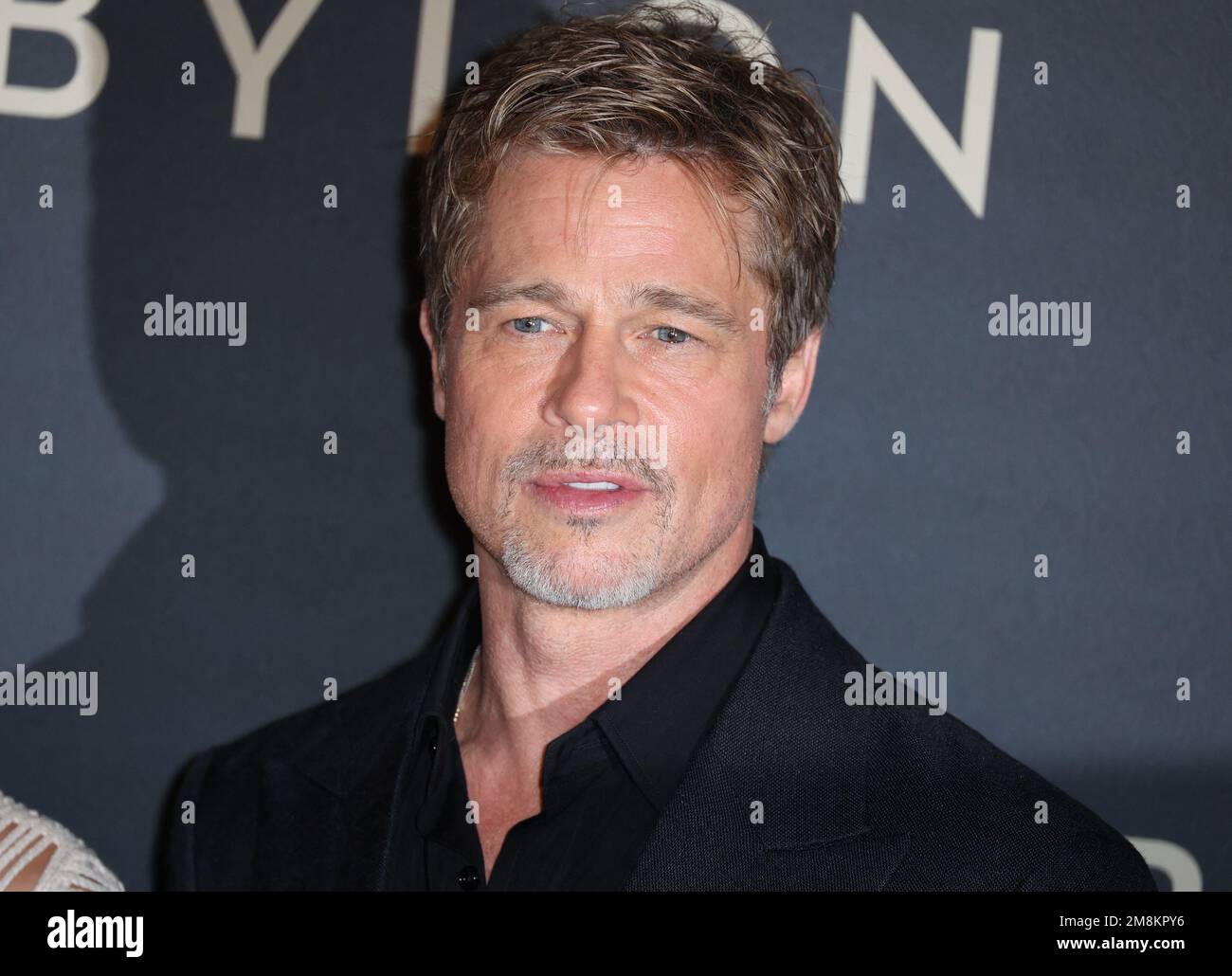 Paris, France. 14th Jan, 2023. Brad Pitt attends Babylon Premiere held ...