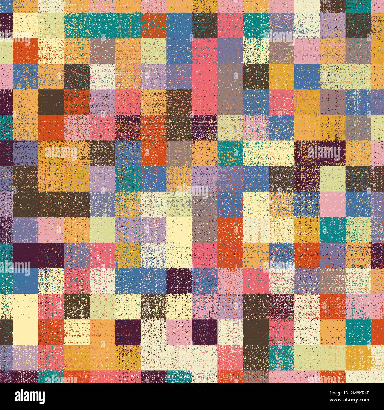 Color brushed sparcle dots paint imitation background generative ...