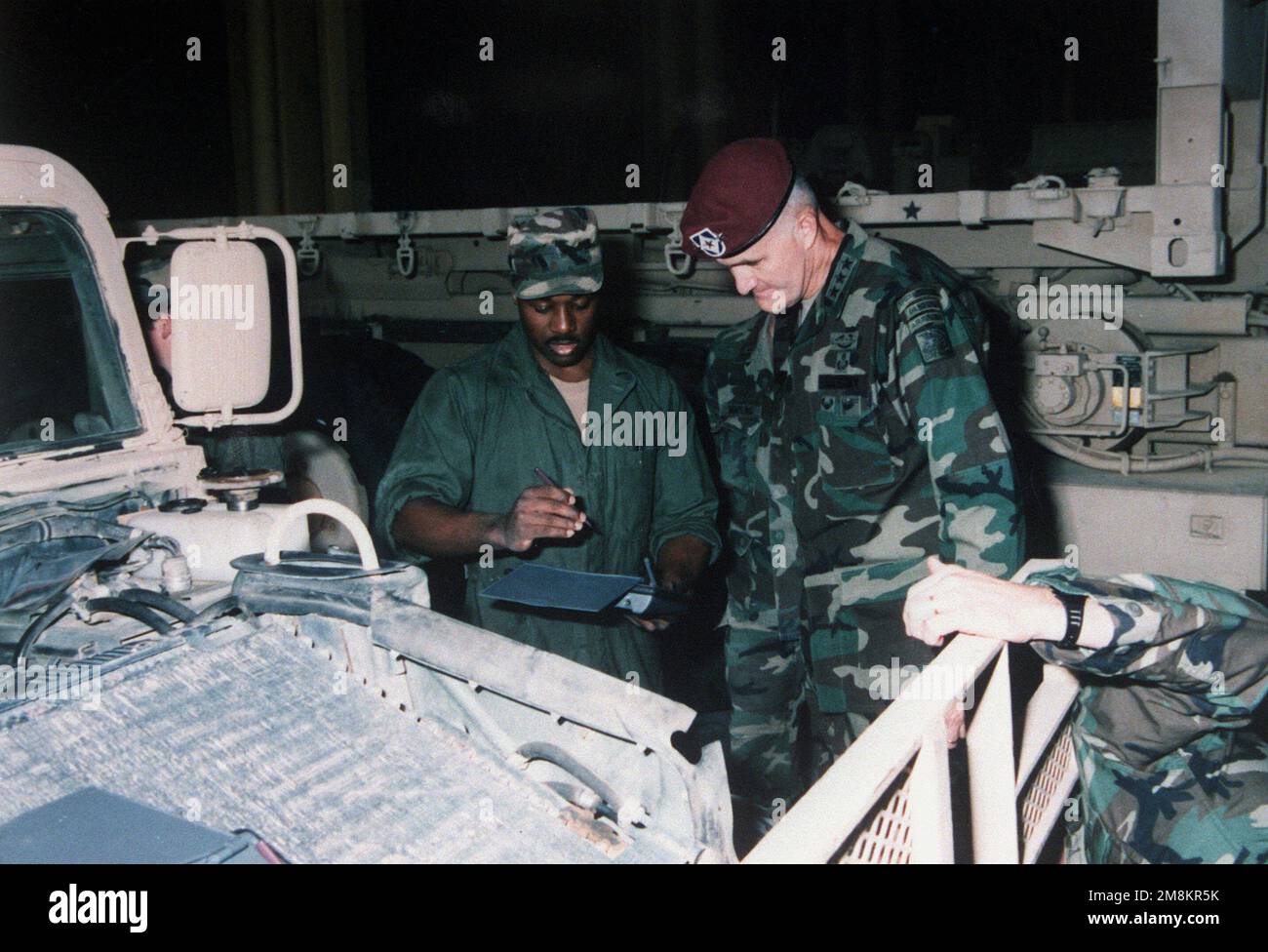 LT. GEN. Henry H. Shelton, Commander XVIII Airborne Corps, visits the ...