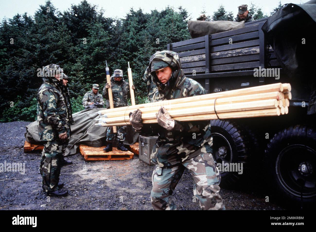 U.S. Navy CHIEF Larry Perry an Operations CHIEF with the 105th Mobile ...