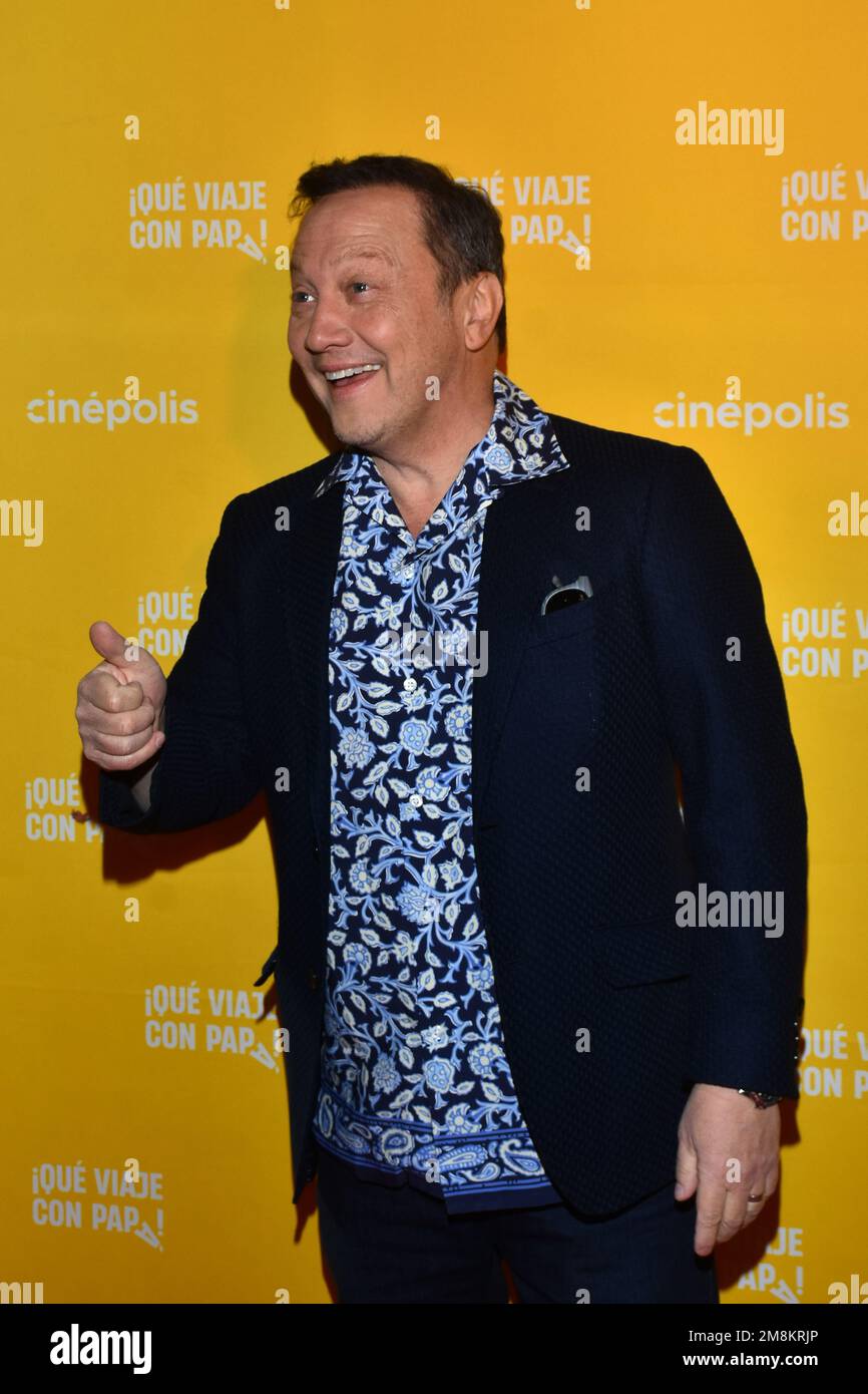 January 14, 2023, Mexico City, Mexico: American actor Rob Schneider ...