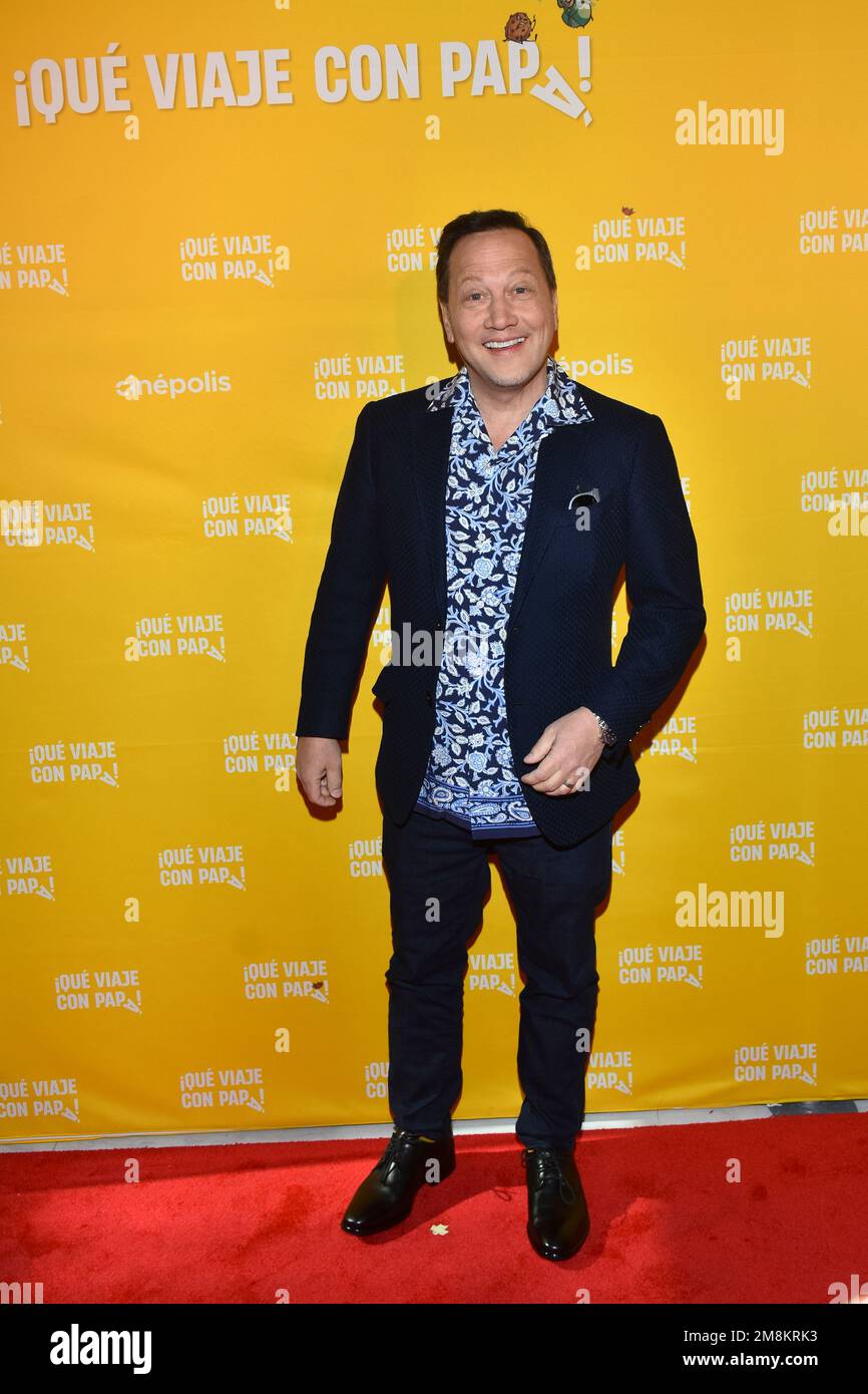 January 14, 2023, Mexico City, Mexico: American actor Rob Schneider ...