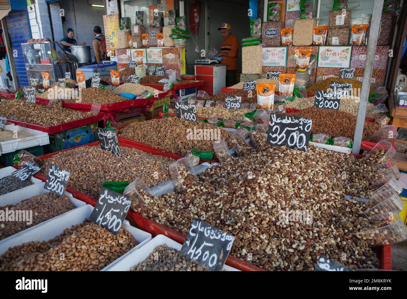 Display of nuts hi-res stock photography and images - Alamy