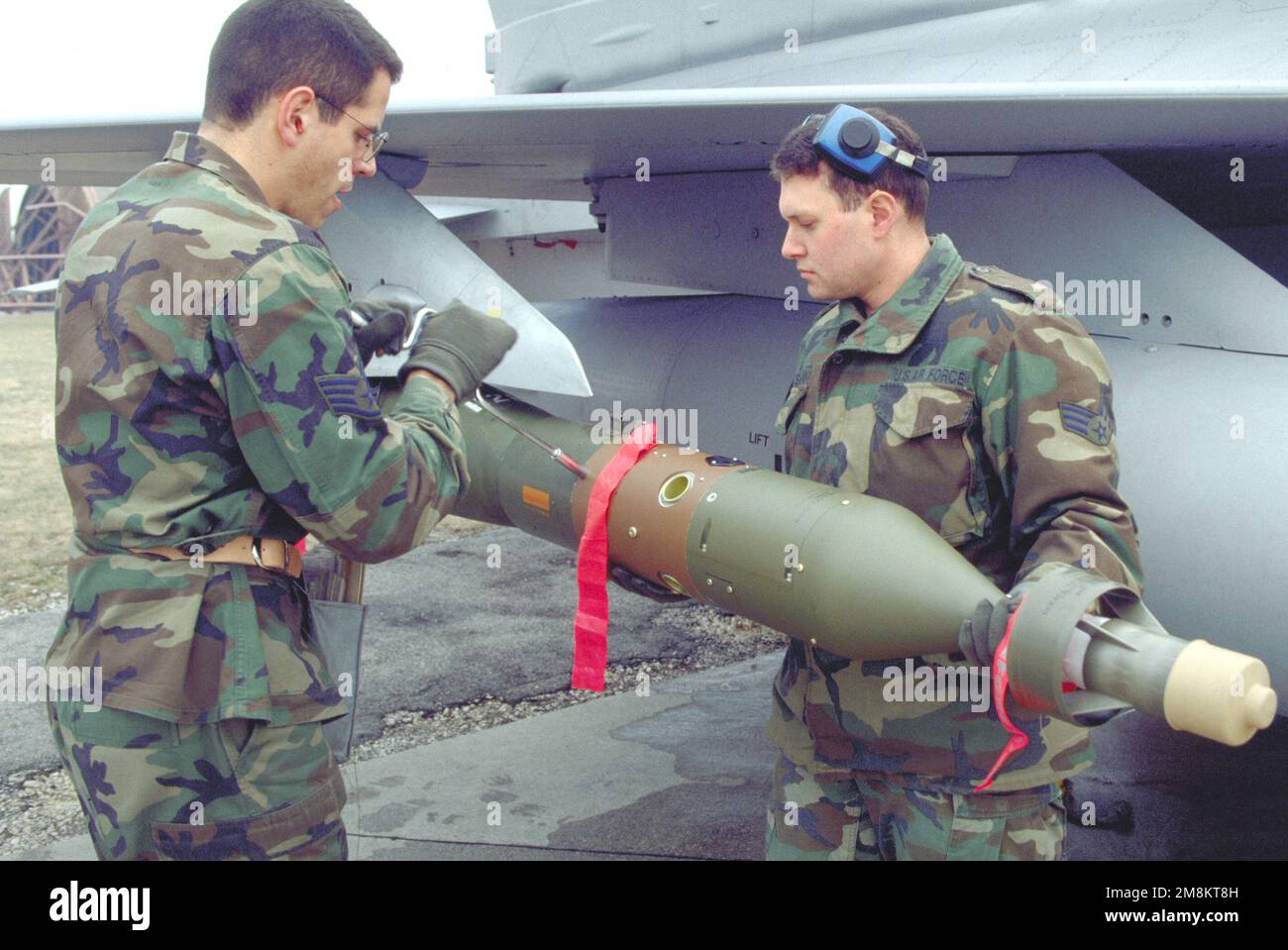 SENIOR AIRMAN Thomas Kretschmann from St Louis, Missouri and STAFF ...