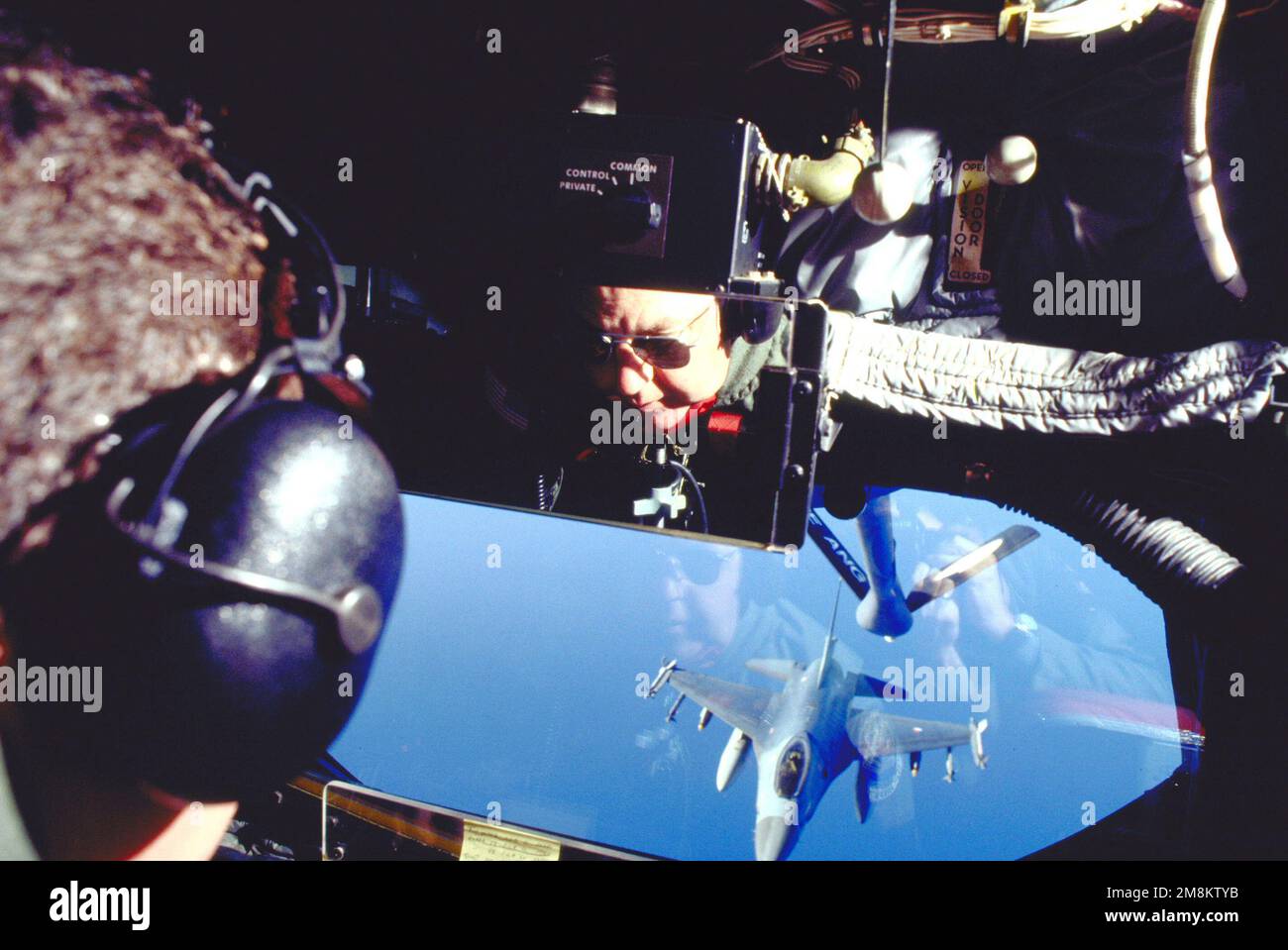 K-135E Boom operator, SENIOR MASTER Sergeant Ed Shehart from Bangor ...