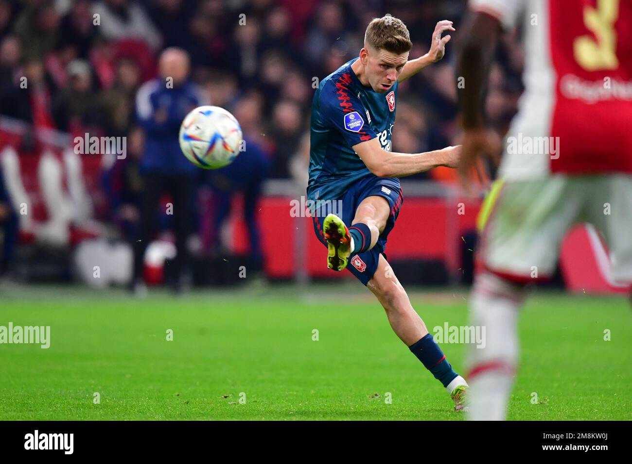 Netherlands. 15th Jan, 2023. AMSTERDAM, 14-01-2023 , Stadium Johan ...