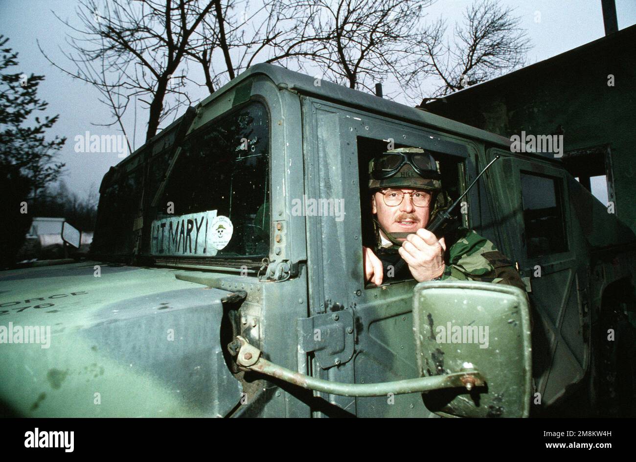 US Air Force Technical Sergeant Mark Hill, Tanker Airlift Control ...