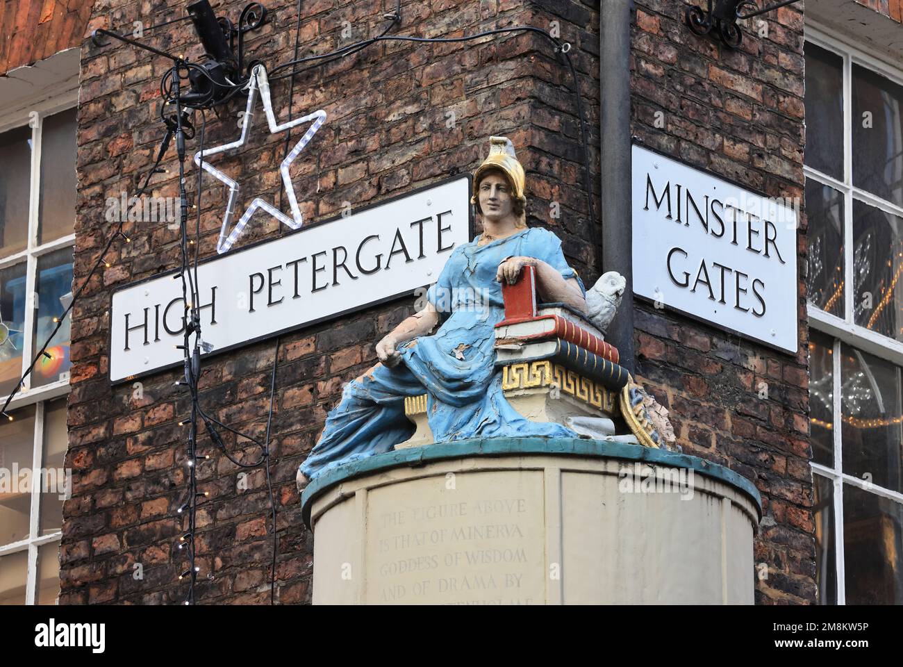 Minster gates york hi-res stock photography and images - Alamy