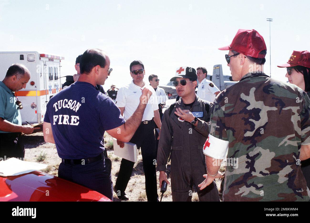 Dr. John Cinco and other members of the 355th Medical Group coordinate ...