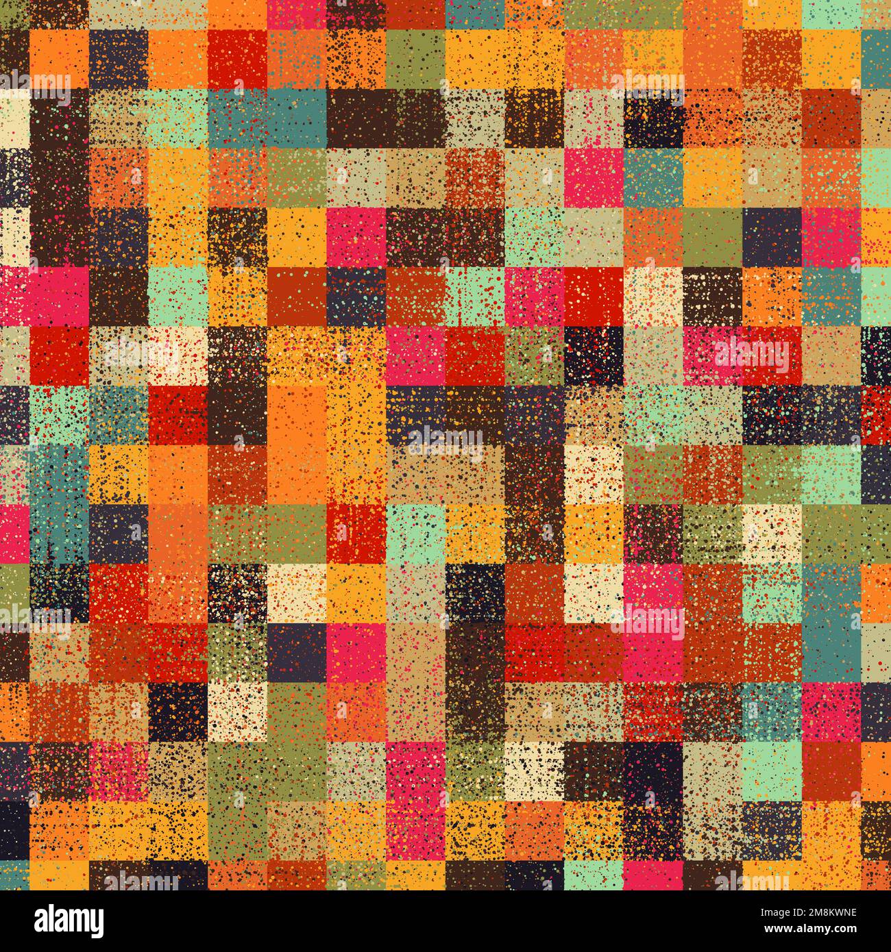 Color brushed sparcle dots paint imitation background generative ...