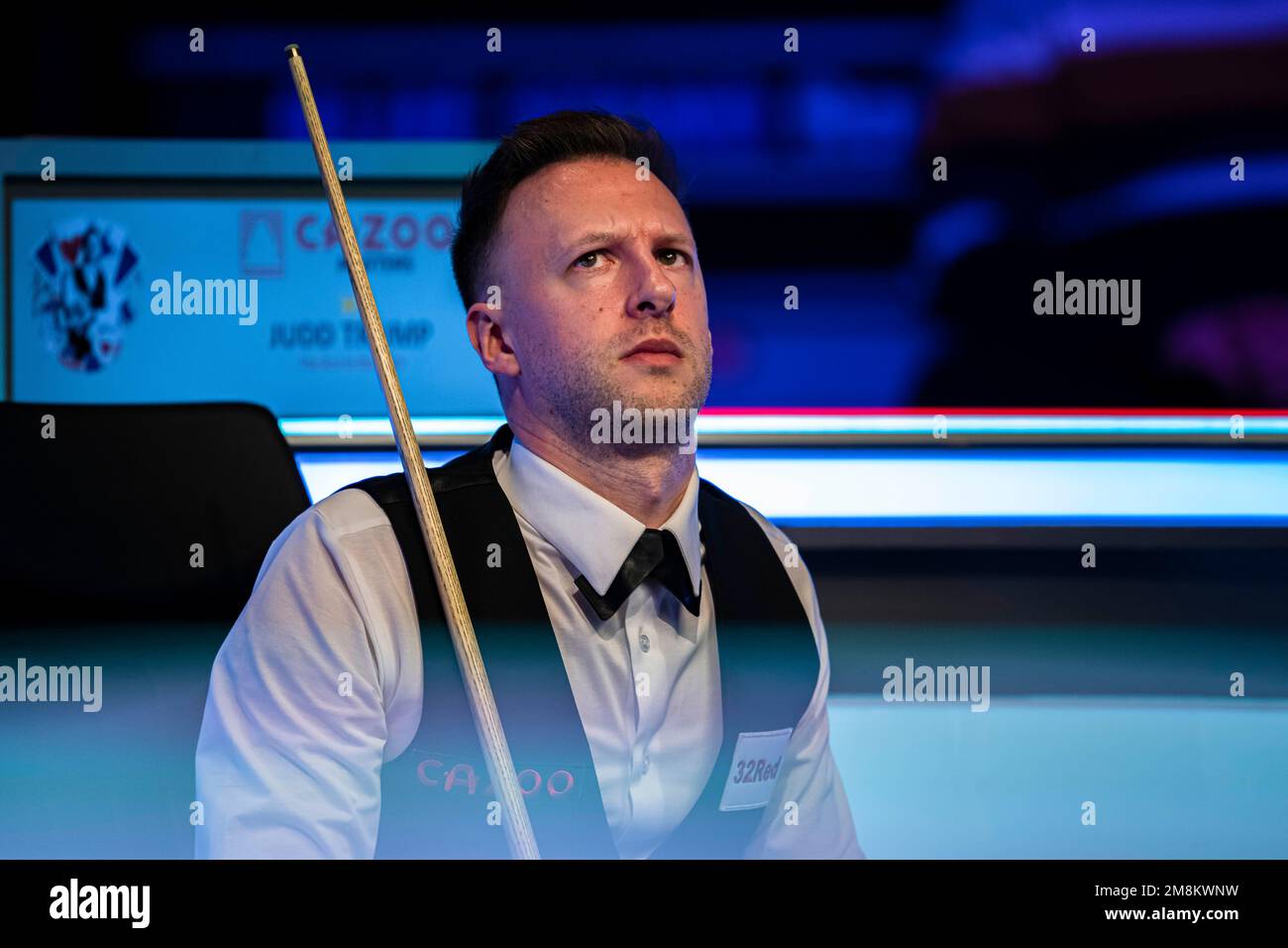 London, UK. 14th Jan, 2023. Judd Trump v Stuart Bingham in Semi Finals ...