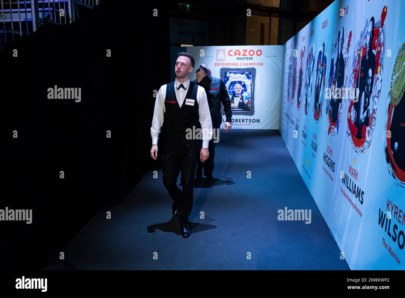 London, UK. 14th Jan, 2023. Judd Trump v Stuart Bingham in Semi Finals ...