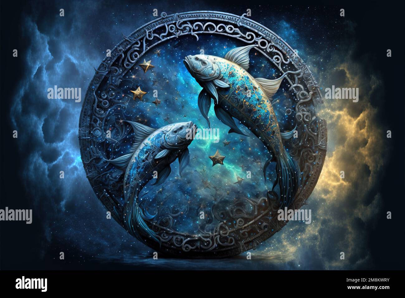Fish constellation hi-res stock photography and images - Alamy
