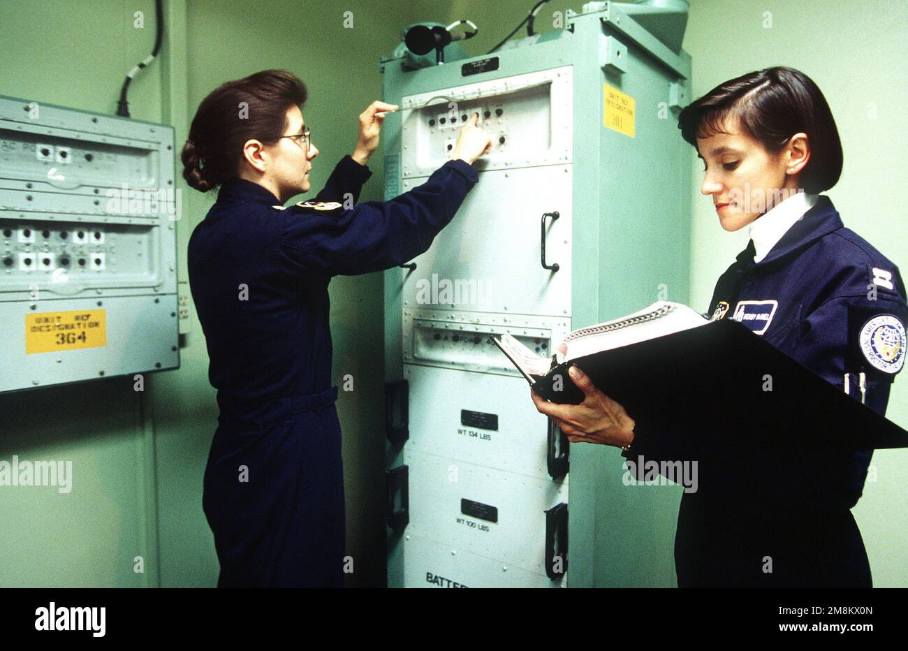 CAPT. Bonita Nolan and CAPT. Wendy McNiel from the 90th Missile Wing ...