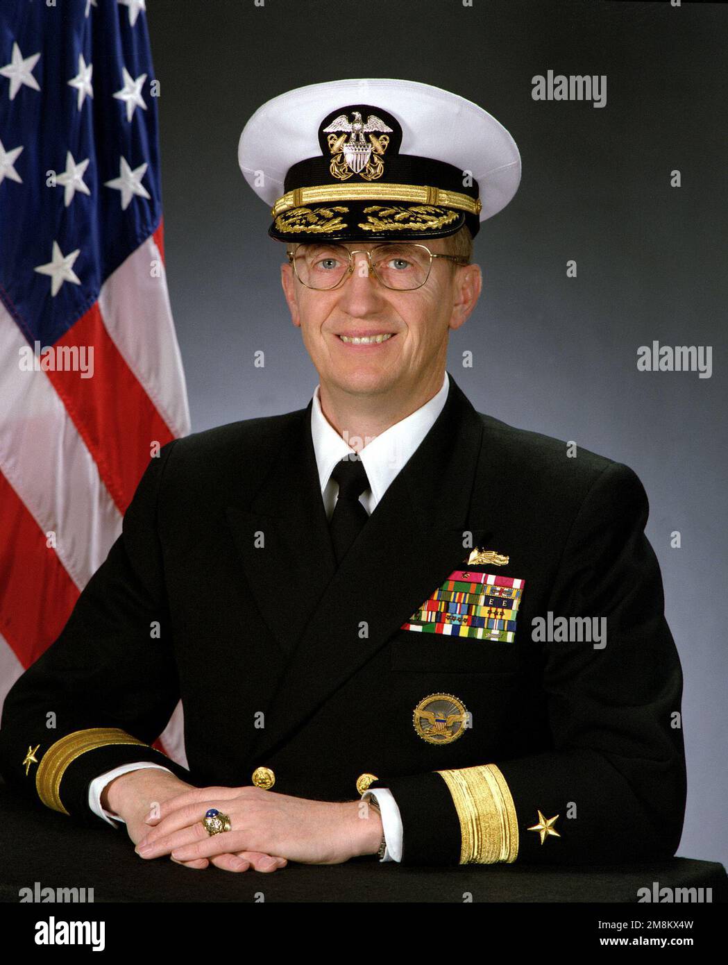 Rear Admiral (lower half) John T. Lyons, III, USN. Country: Unknown ...