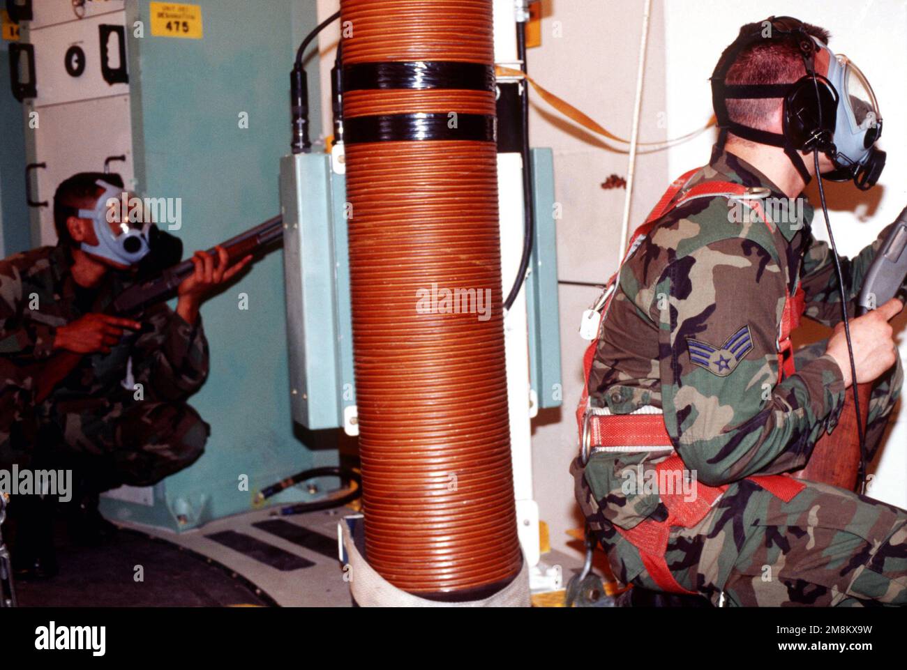 US Air Force Security Policemen SENIOR AIRMAN (SRA) Robert Hartwell ...