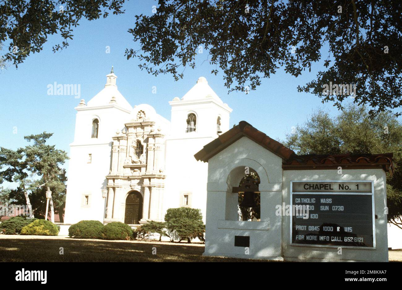 Chapel 1 at Randolph AFB, located close to building 100, better known ...