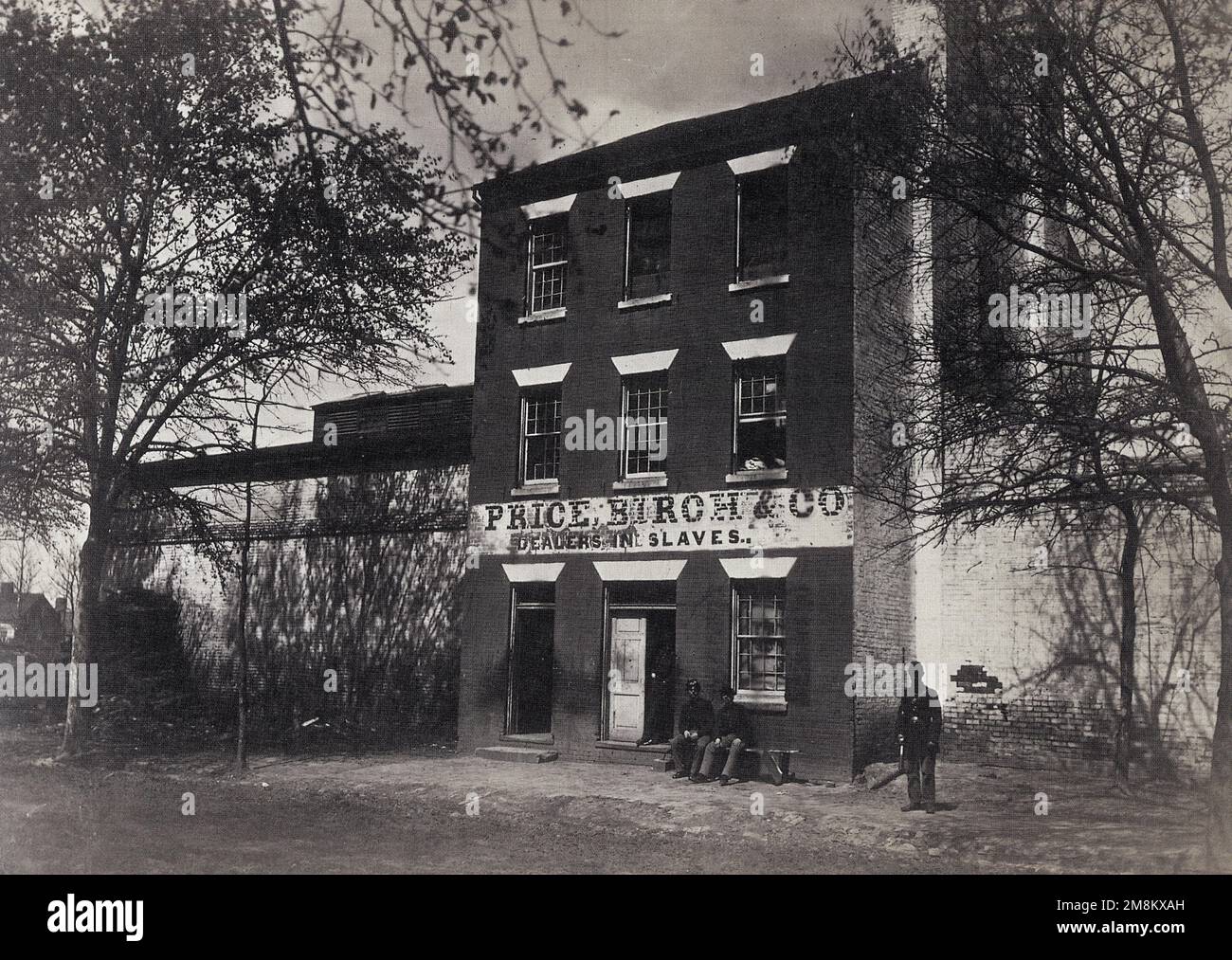 This photograph shows the front of Price, Birch & Co, Photograph by ...
