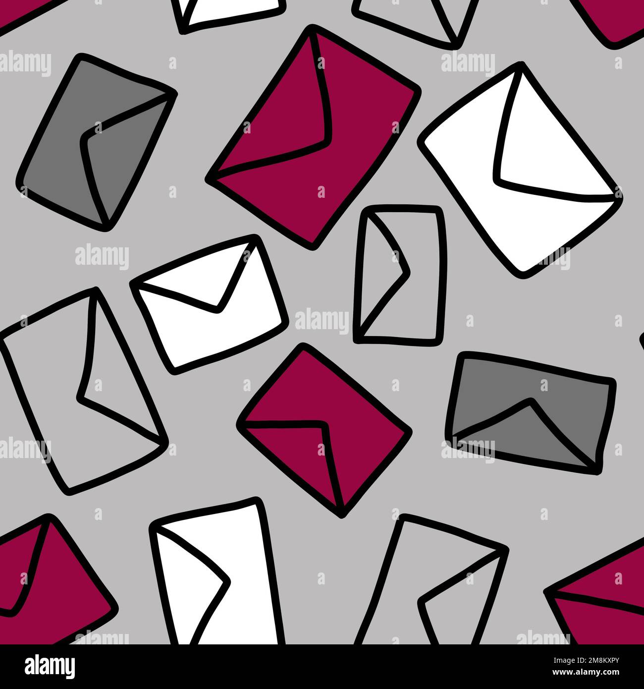 Festive cartoon geometric season letters pattern for wrapping paper and ...