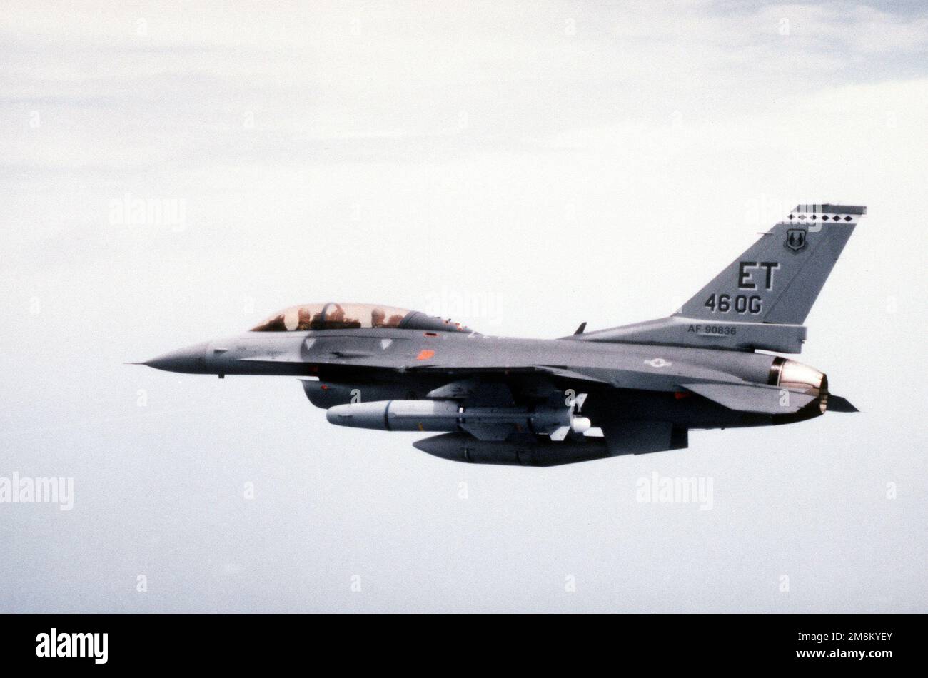 Air to air view of an AGM-142 Have Nap precision-guided missile on an F ...