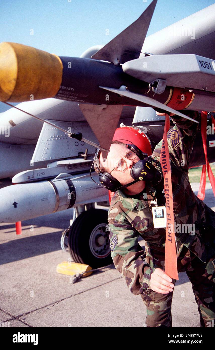 STAFF Sergeant John Kuiper, 442nd Fighter Wing from Whiteman AFB ...