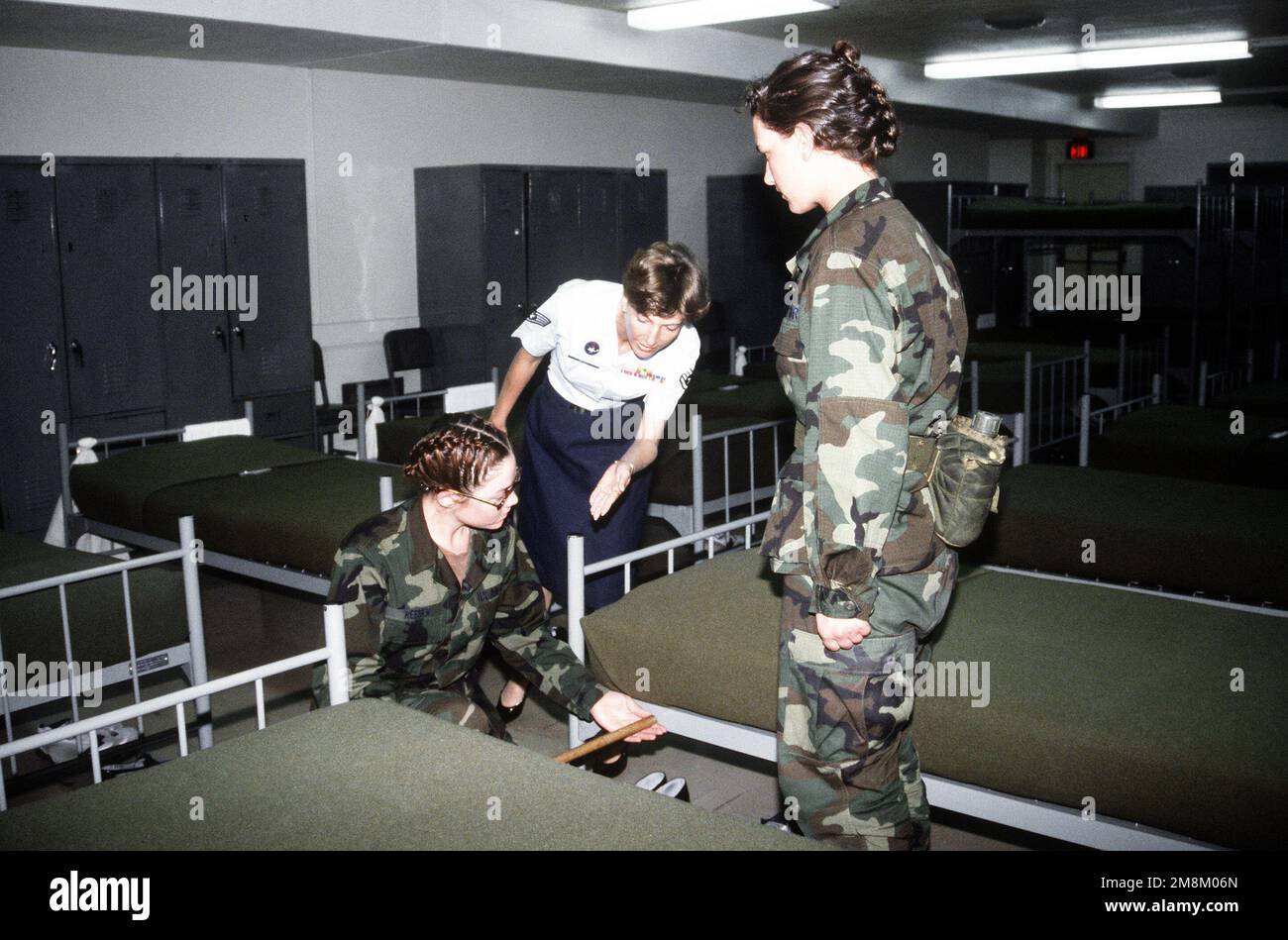 Staff instructs hi-res stock photography and images - Alamy