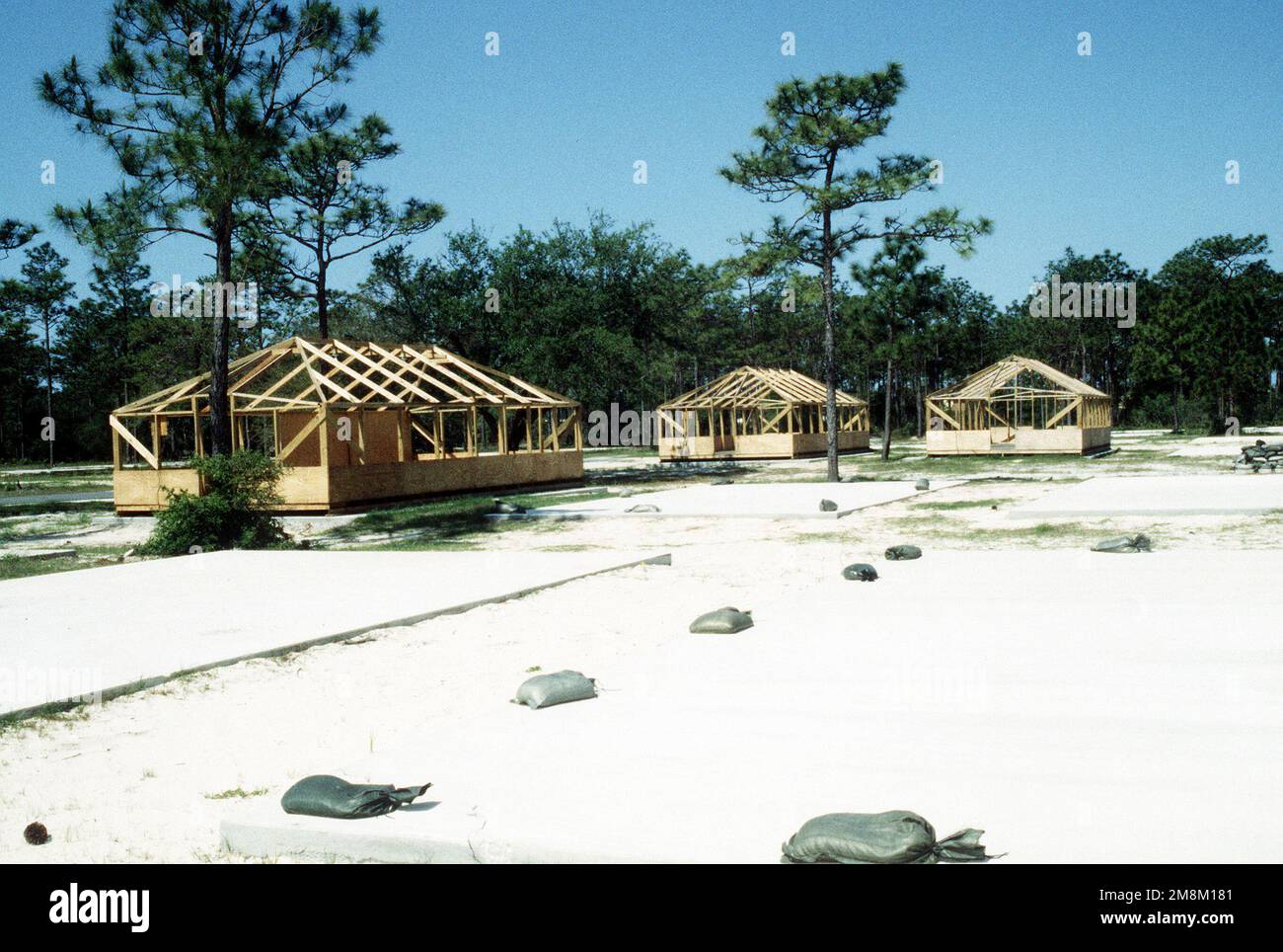 A permanent camp to use during exercises is being constructed at ...