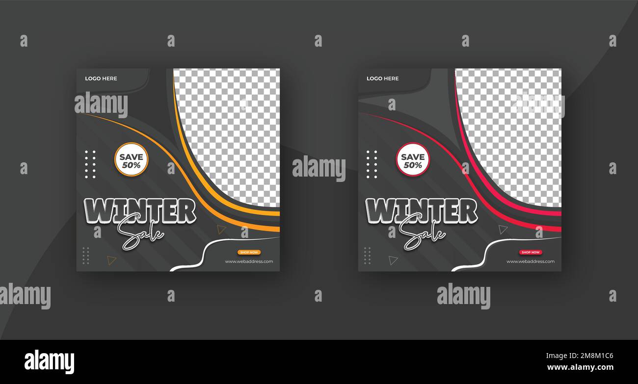 Two colorful business card templates with contact information on them ...