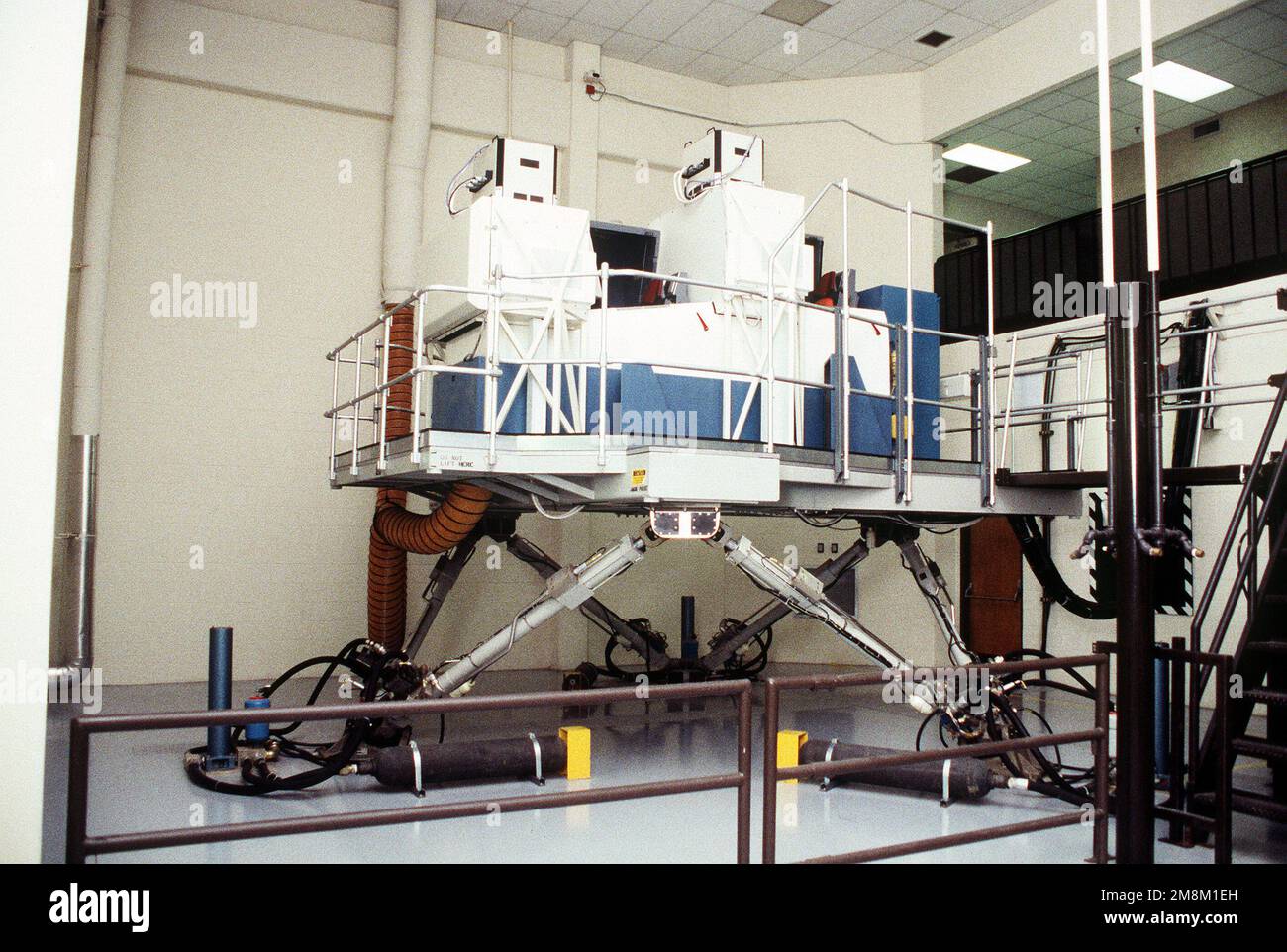 Exterior view of the T-38 flight simulator. The Air Force's joint pilot ...
